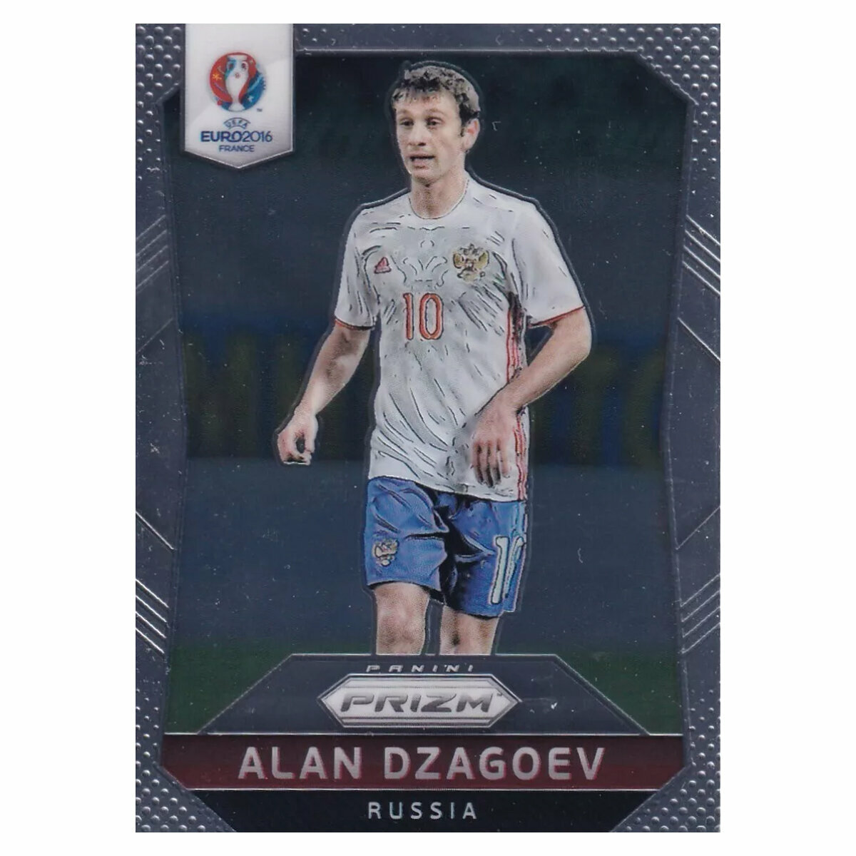 Коллекционная карточка Panini Prizm UEFA EURO 2016 France: #170 Alan Dzagoev