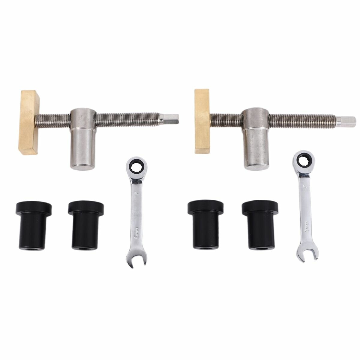 Струбцины для столярного верстака с набором упоров, (20 мм) B