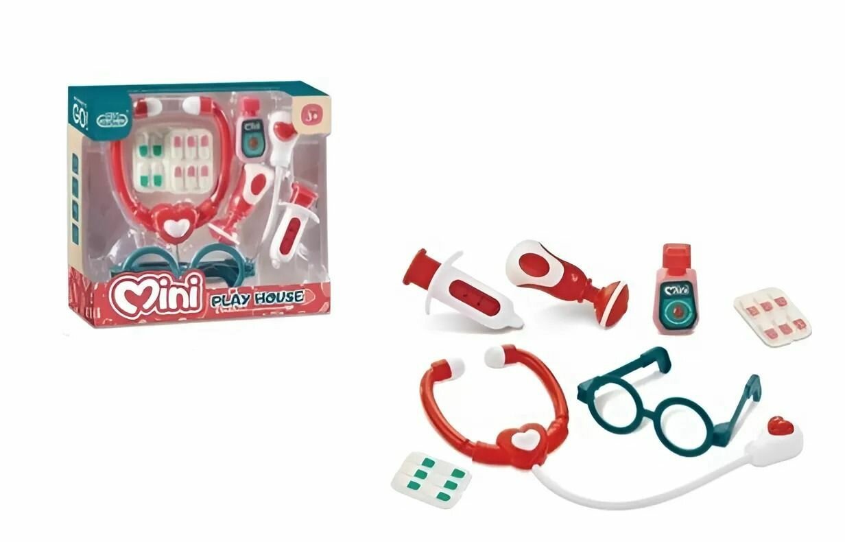 Игровой набор Доктор, Mini, 7 предметов