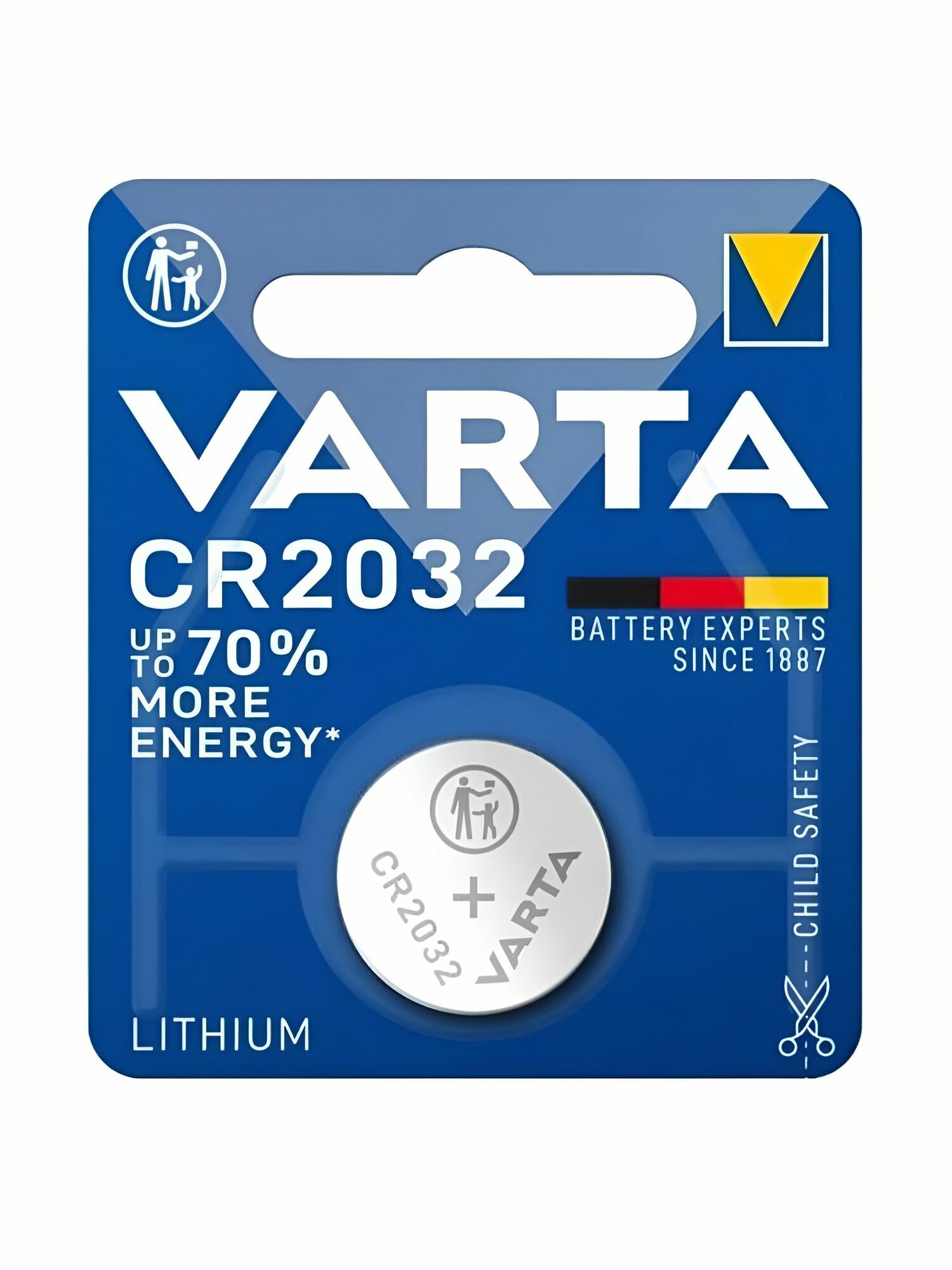 Элемент питания Varta 6032.101.401 CR2032 BL1