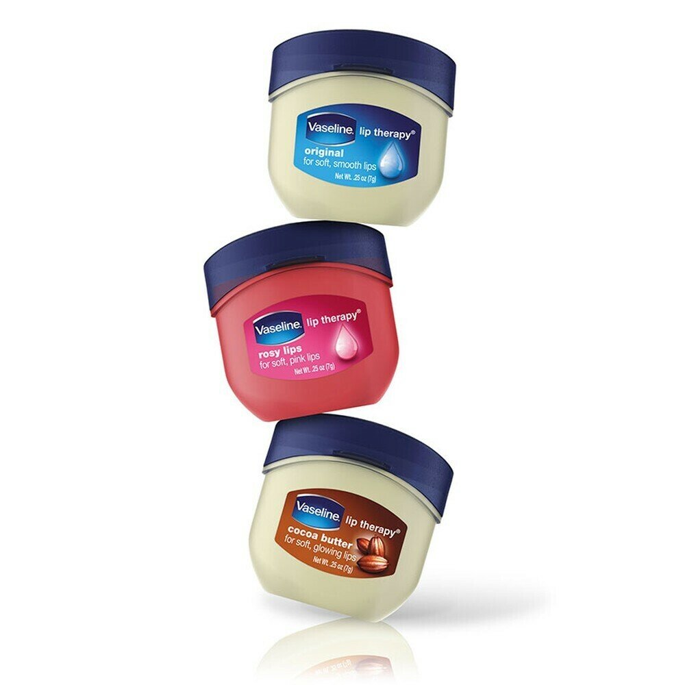 VASELINE Бальзам для губ LIP CARE с маслом какао (в баночке), 7 г
