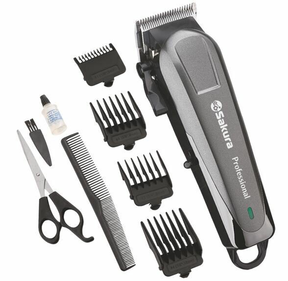 Машинка для стрижки волос и бороды SA-5179BK