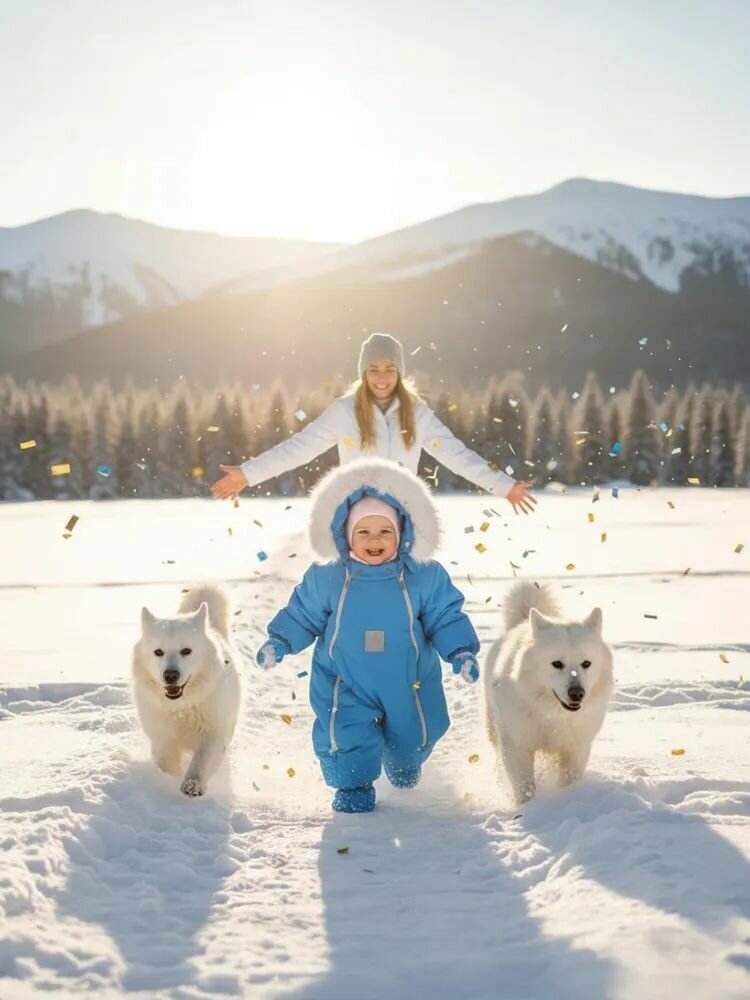 Комбинезон утеплённый