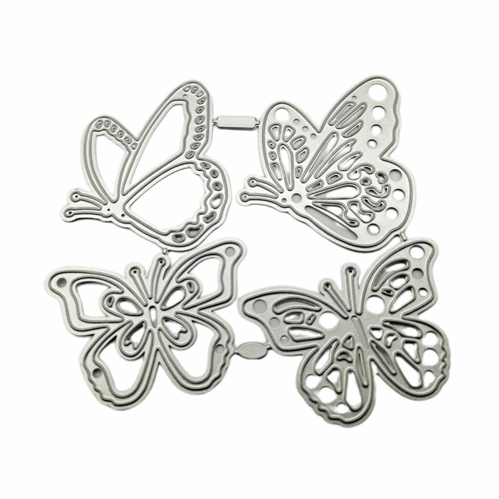 Бабочки Металлические Режущие Штампы Трафарет DIY Альбом Для Скрапбукинга Бумажная Открытка Плесень