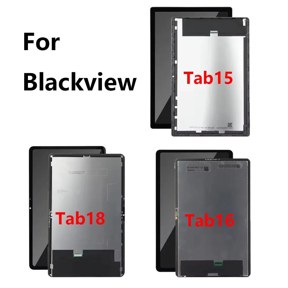 Планшетный ЖК-дисплей AndyZhi для Blackview Tab16 Frame Black
