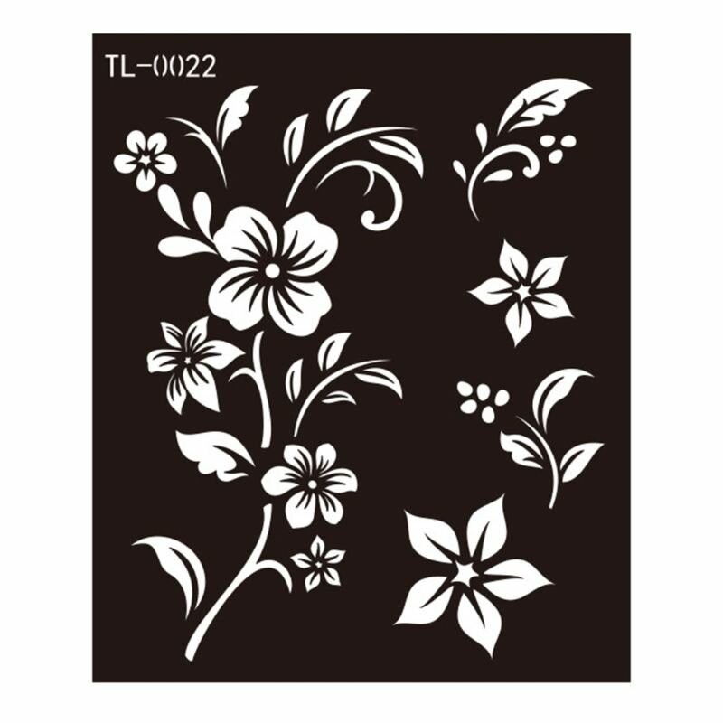 Временные тату хной, - TL0022