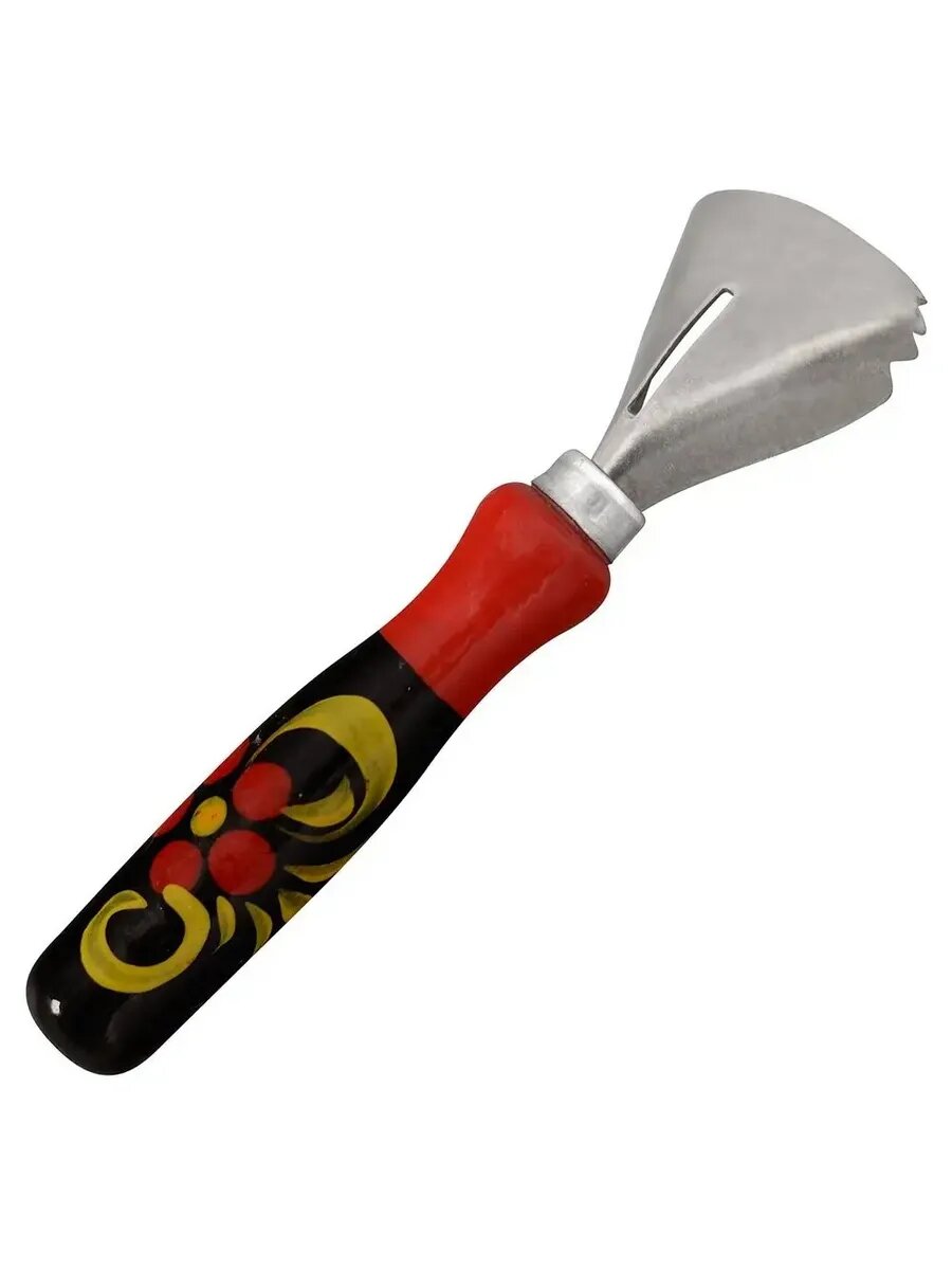 Традиционная рыбочистка с росписью