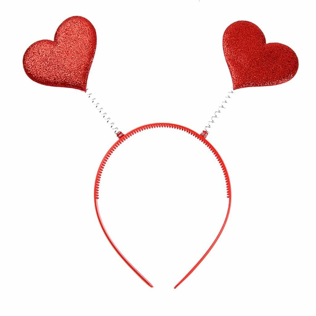 Объемный головной убор love headband-золотисто-розовая ткань в стиле love style