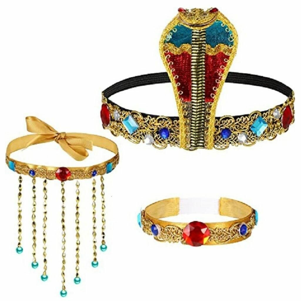 Египетское украшение в виде головы змеи-13