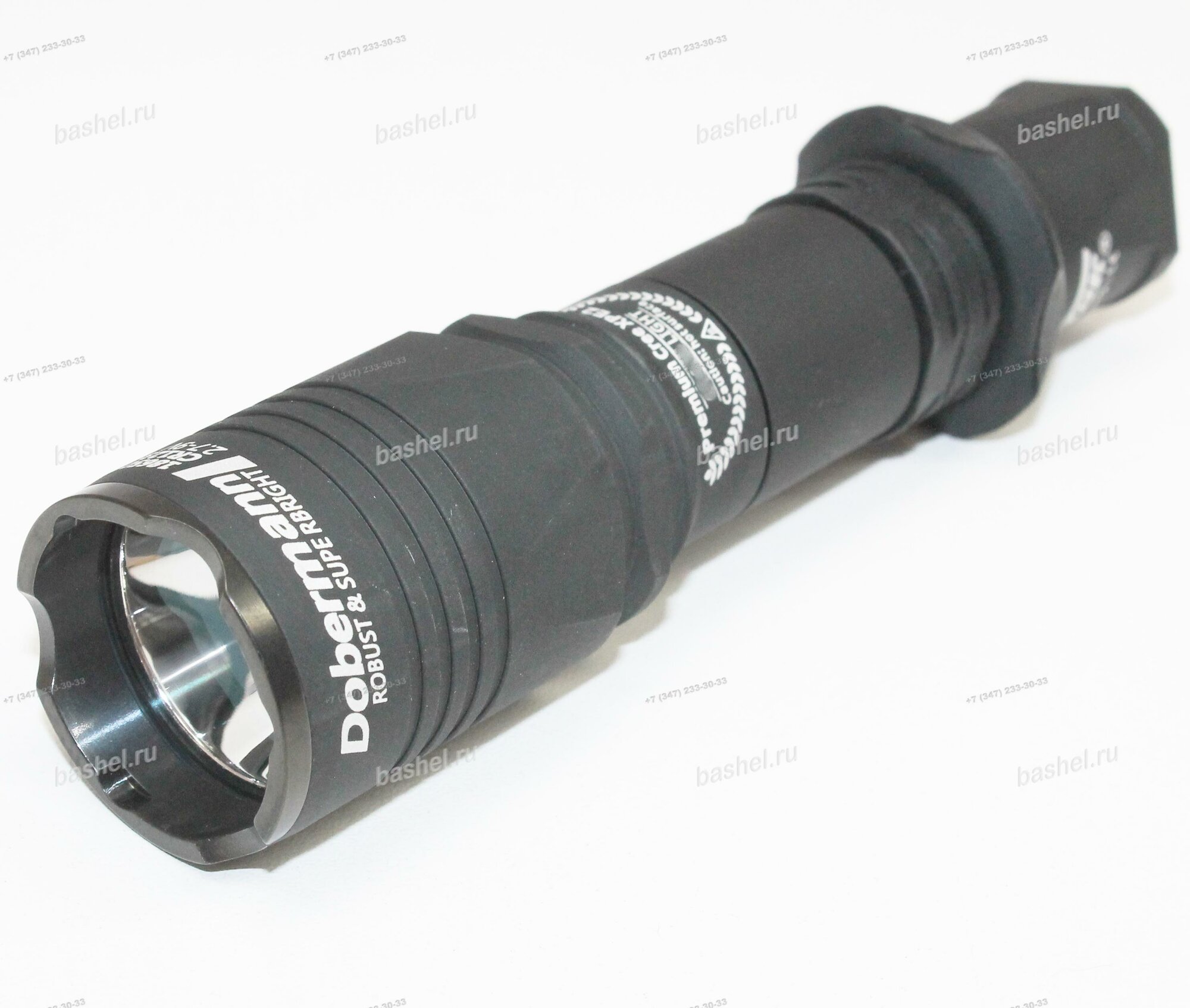 Фонарь светодиодный ARMYTEK Dobermann Green 240Lum (CREE XP-E2, LIR 1*18650/2*CR123, до 212 метров), ARMYTEK