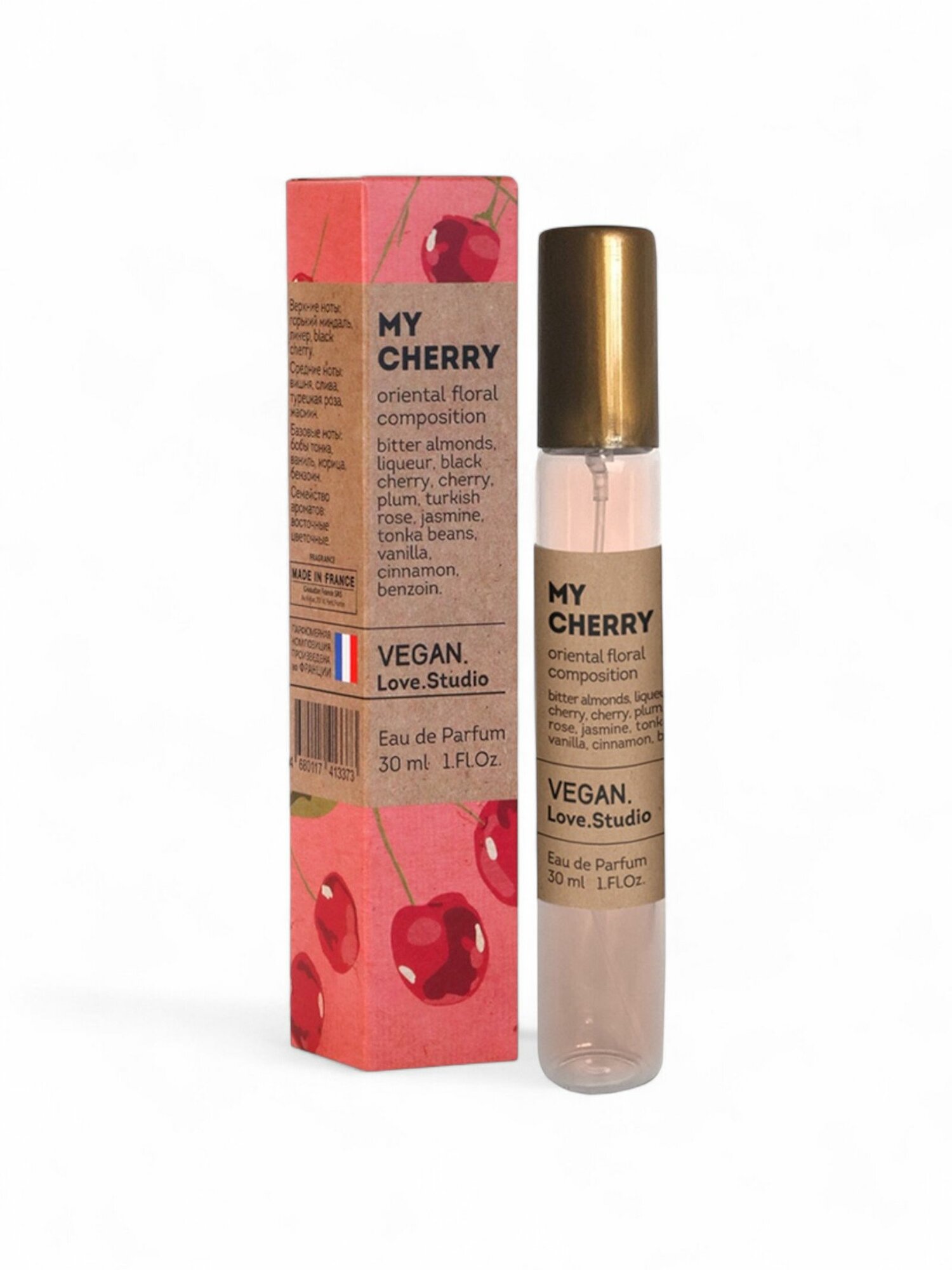 Парфюмерная вода женская Vegan Love Studio My Cherry, 30 мл