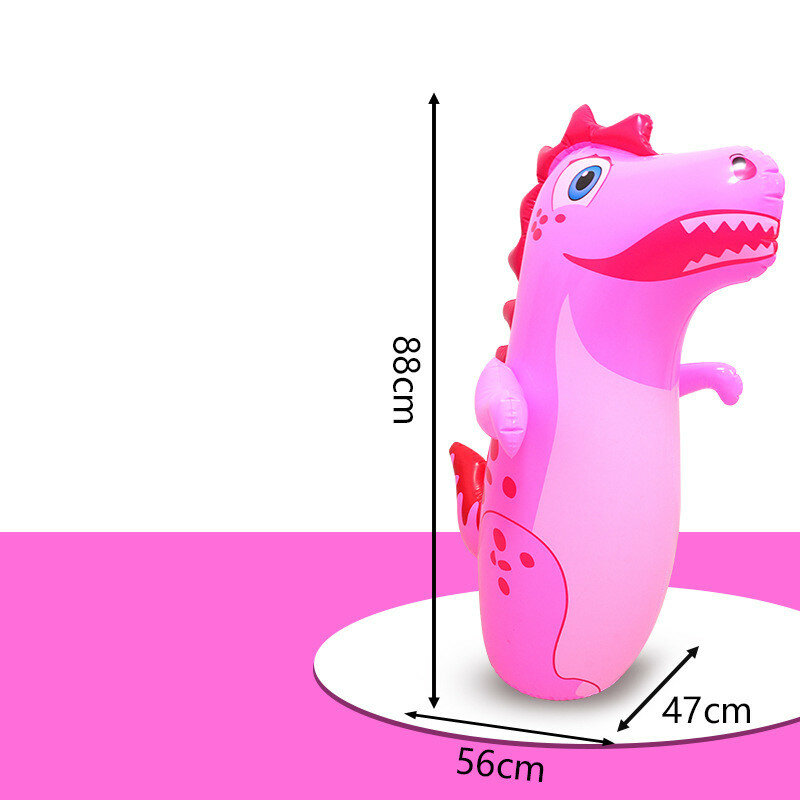 Надувная большая игра для релаксации и семейного развлечения розовая