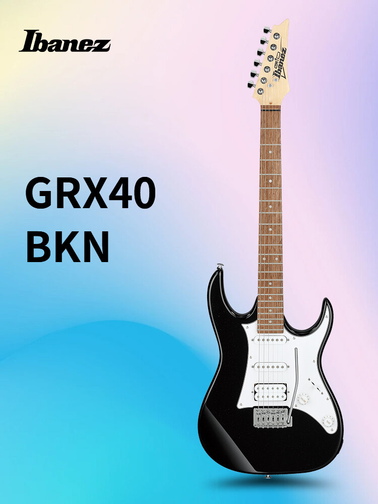 Электрогитара IBANEZ GRX40-BKN Популярный выбор для новичков электрогитара в 7 цветах!