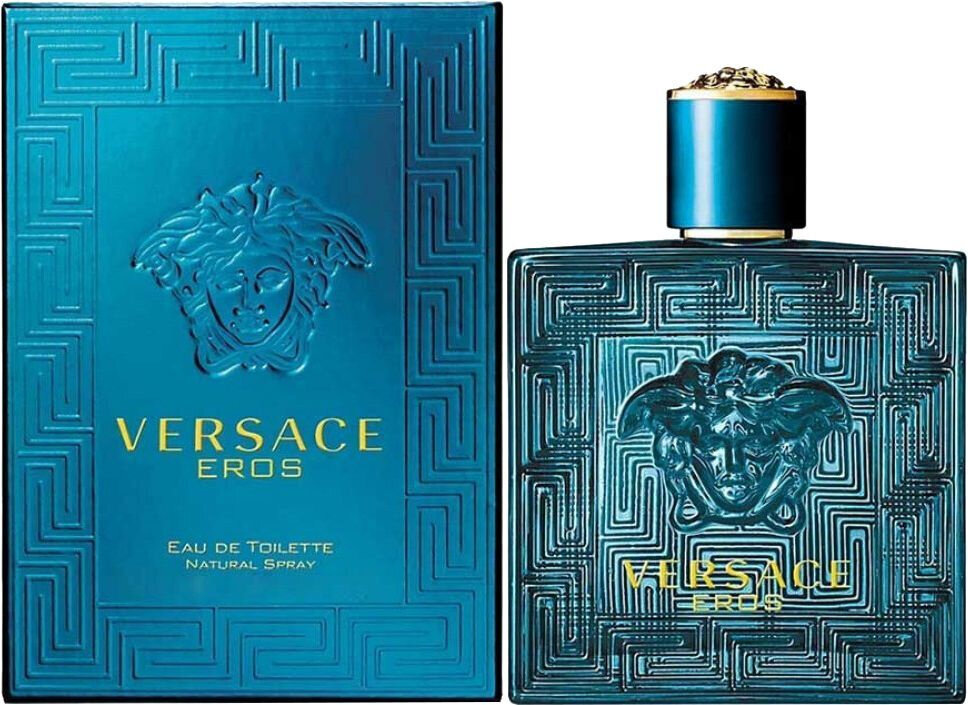 Туалетная вода Versace "Eros", мужская, восточная, древесная, 50мл