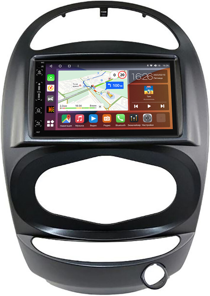 Штатная магнитола Chery IndiS (S18D) 2010-2015 Canbox H-Line 5513-RP-CHIN-78 Android 10 (4G-SIM, 4/64, DSP, IPS)