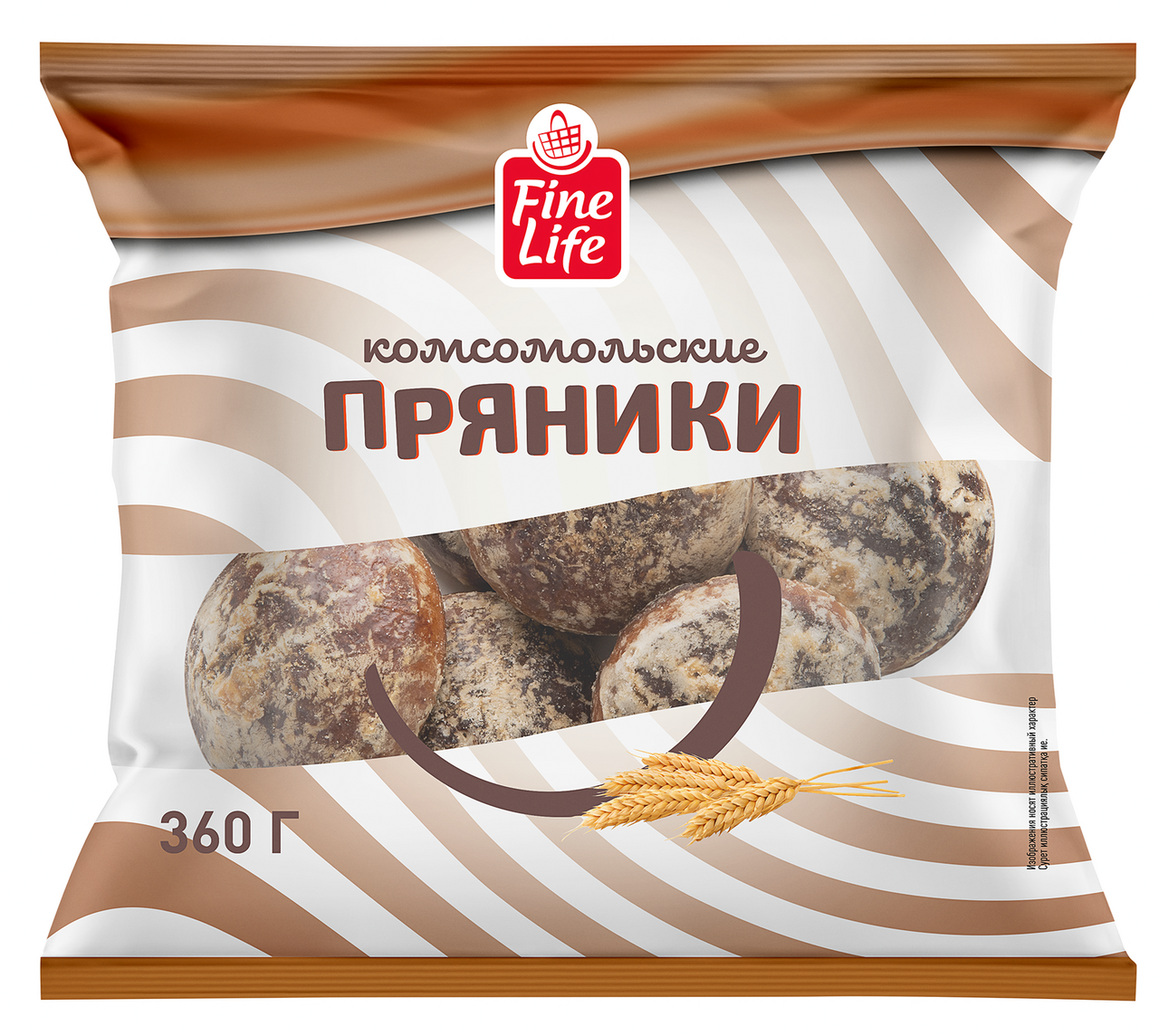 Fine Life Пряники комсомольские, 360г