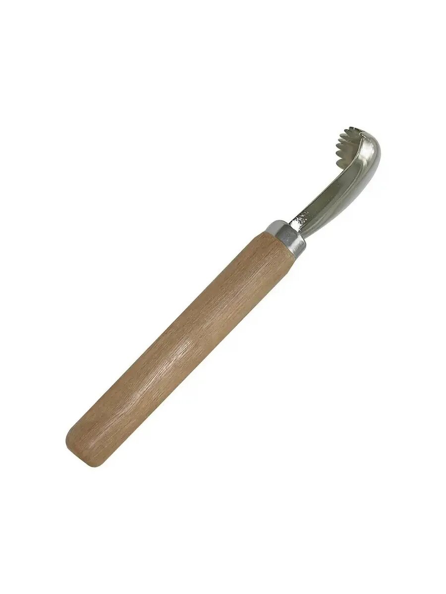 Ретро рыбоочиститель с деревянной ручкой