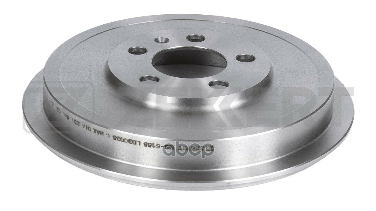 Барабан торм. задн. Skoda Octavia (1U_ 1Z_) 96- Roomster (5J) 06- VW Polo V 09- Zekkert арт. bs-5155