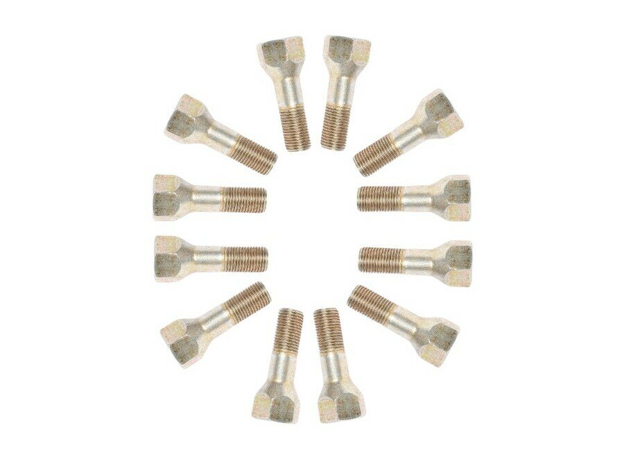 Комплект из 12ШТ: Болт колеса ВАЗ 2101 н/о, под ключ 19 (М12х1.25х32) (артикул K-003567167000009X12)