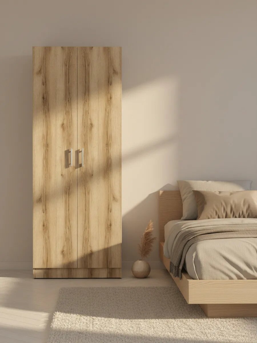 Шкаф FRESTER для одежды распашной с полками в спальню прихожую, от производителя