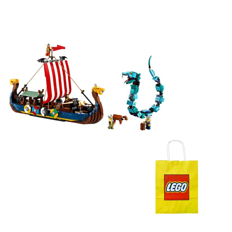 LEGO Creative Transformable Master Collection Пиратский корабль и Земля Змея Конструкторы 1192 шт. 31132