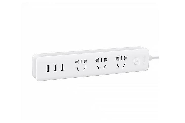 Сетевой удлинитель BULL с USB-портами, белый, 3 розетки, 2 USB порта