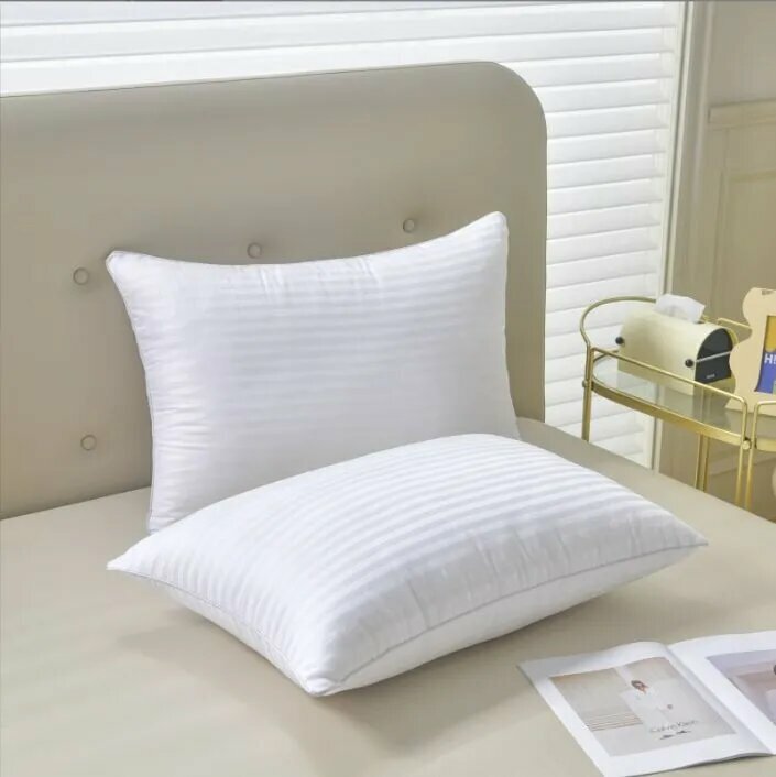 Подушка beckham hotel collection 50x70 см, Средняя жесткость, Хлопок