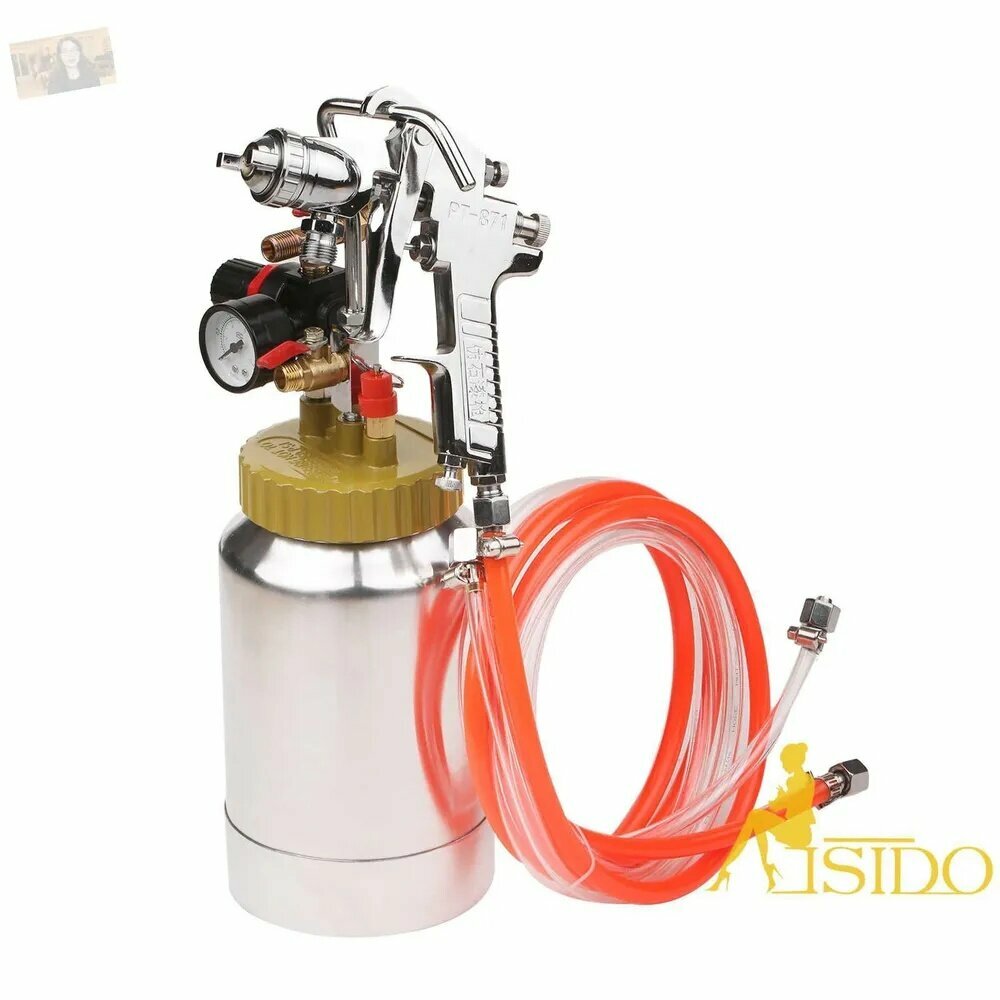 Новая продукция. Бак под давлением 2 л с воздушным распылителем и регулятором для распылителя натурального