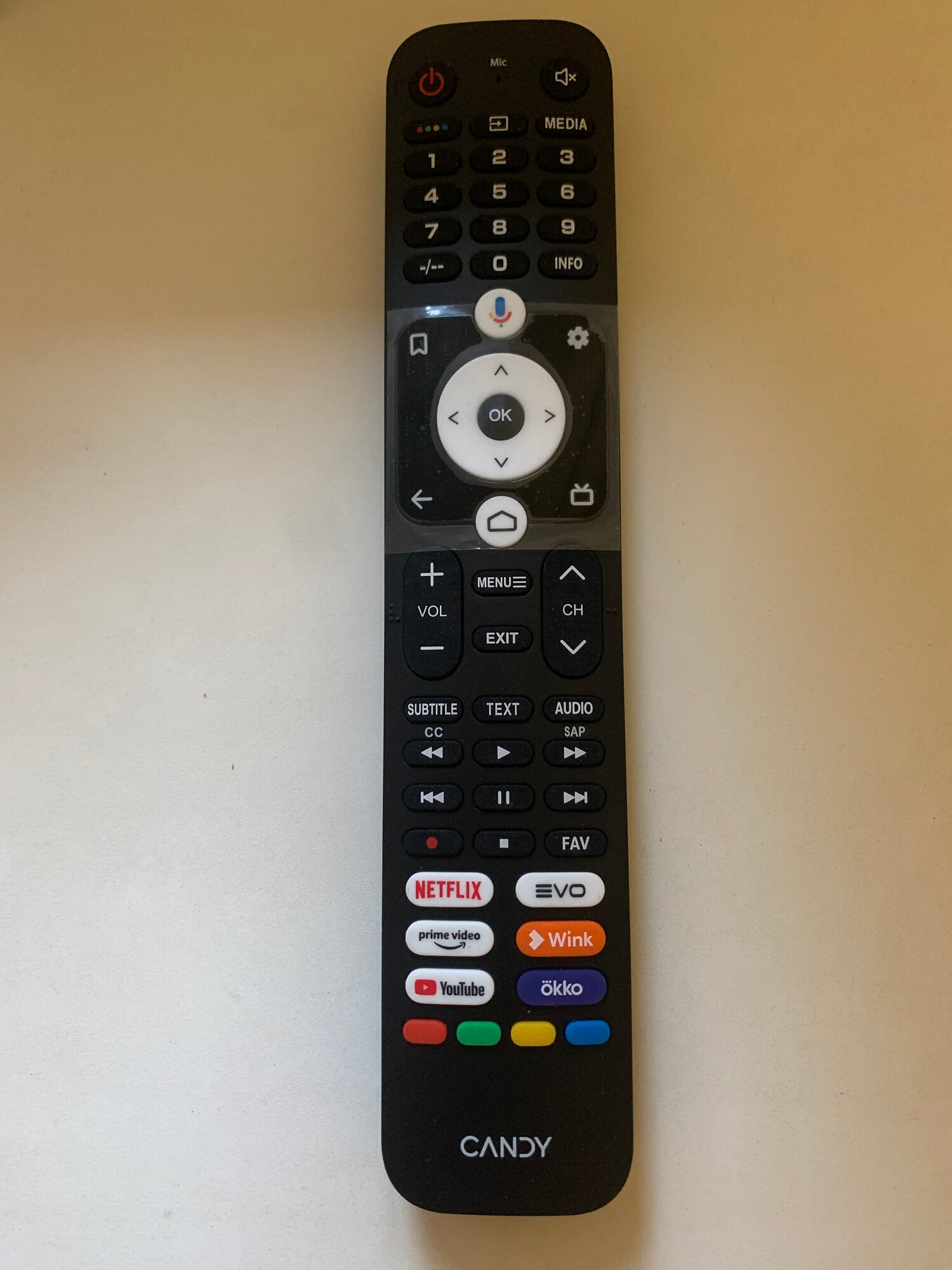 CANDY HTR-U32RC пульт оригинальный для телевизора
