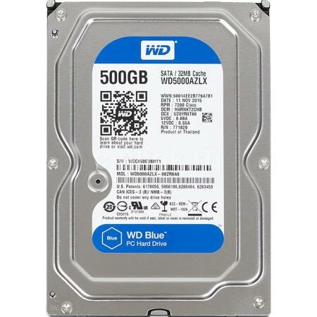 Жесткий диск Western Digital WD5000AZLX 500 Gb