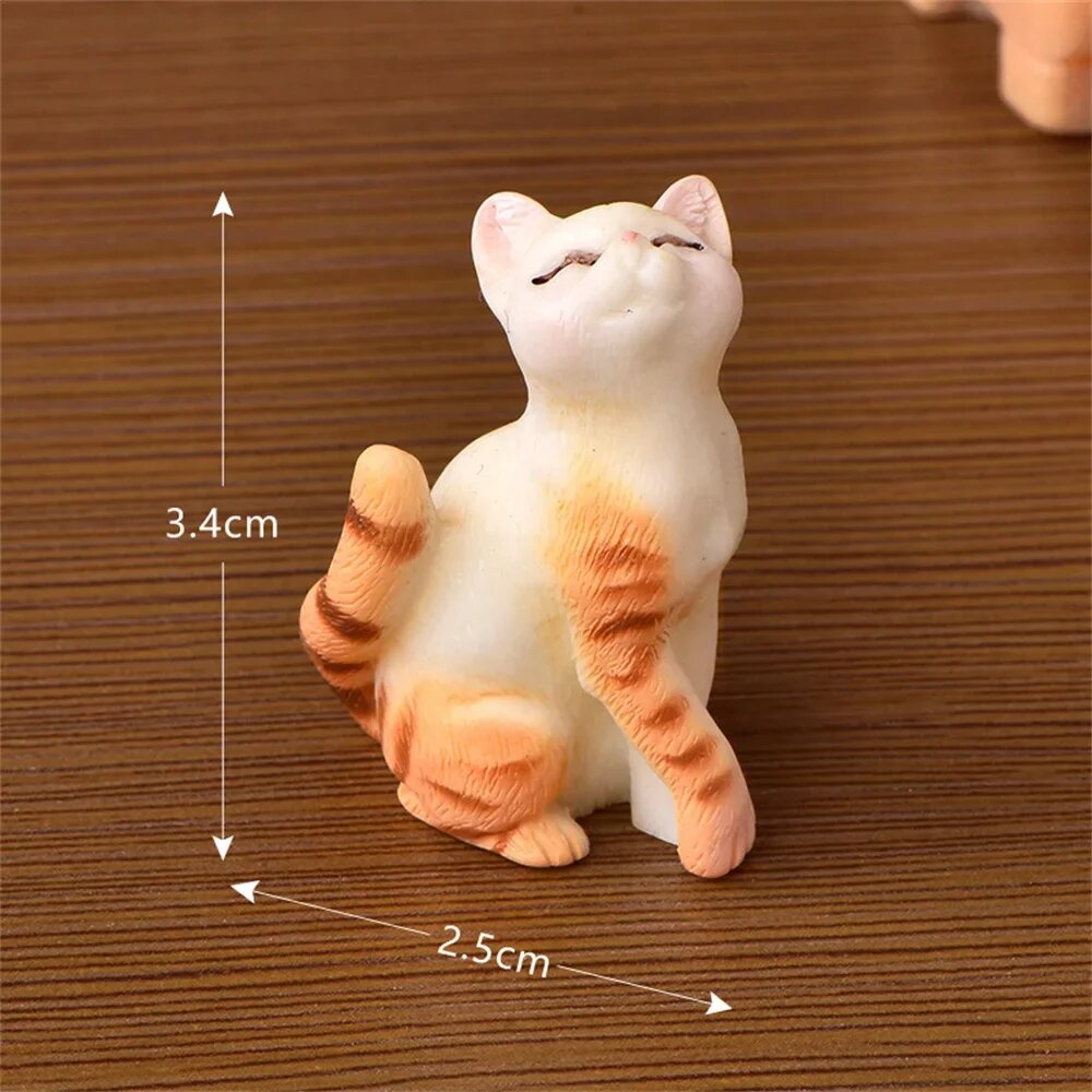 Миниатюрные фигурки котиков DAY DAY FUN, Миниатюрные фигурки котиков DAY DAY FUN