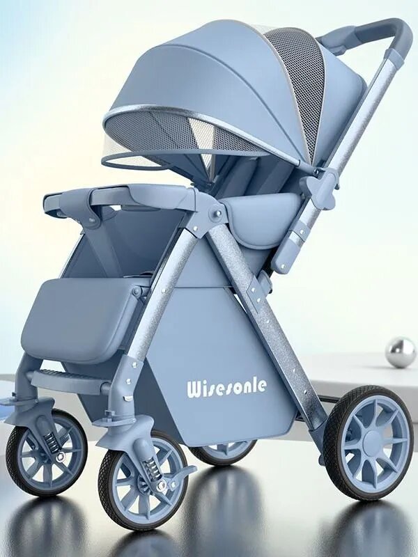 Легкая складная коляска, детская прогулочная коляска
