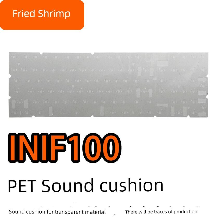 Механическая клавиатура infi100, специальная звуковая сумка, PORON, сэндвич, хлопковое дно, хлопок, нижняя часть оси