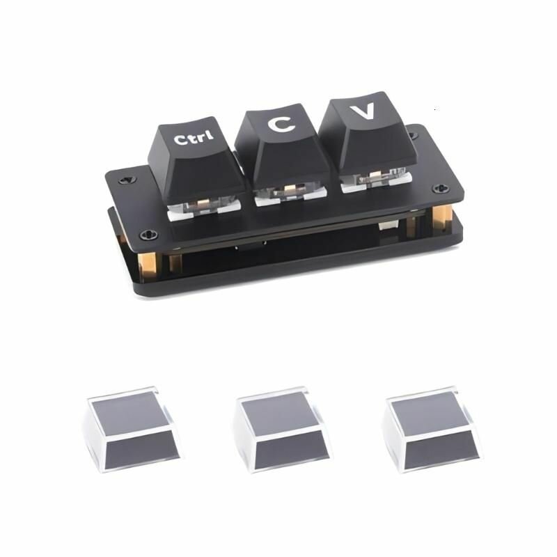 Мини-клавиатура 3-кнопочная Ctrl C V, - Базовая версия