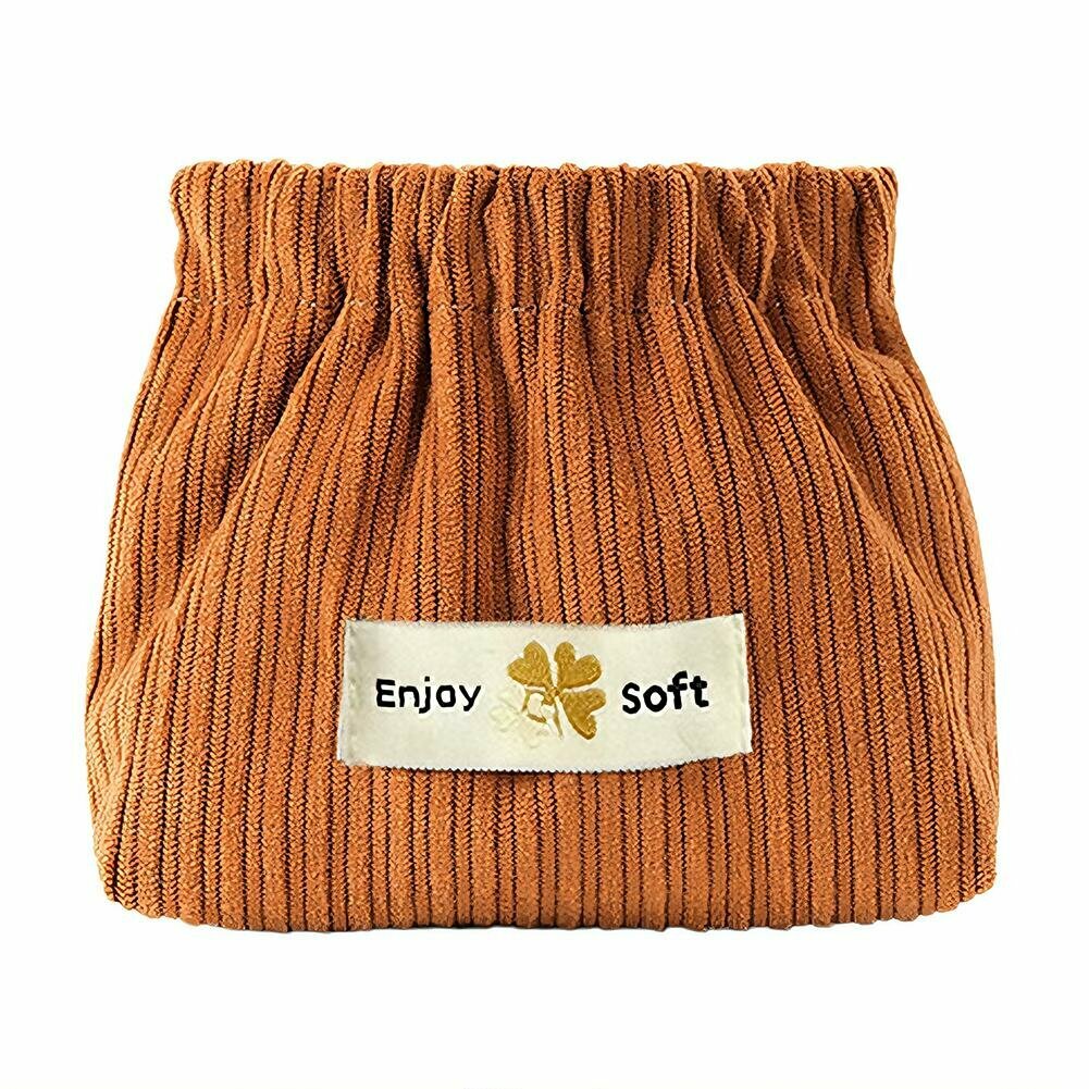 Портативная сумка для хранения из вельвета, большой объём