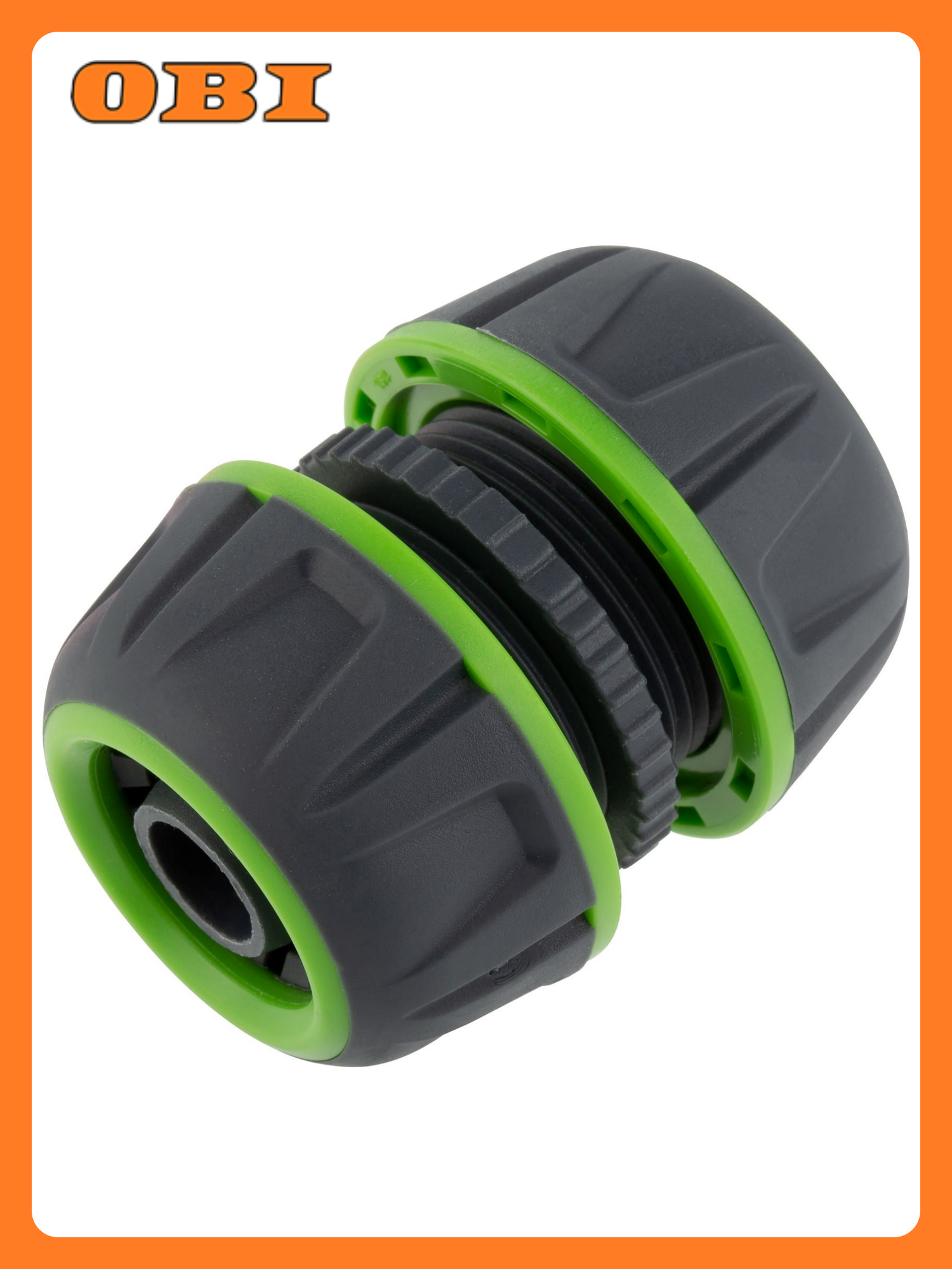 Коннектор AMIGO, соединительный, 1/2, цанговое соединение, пластик