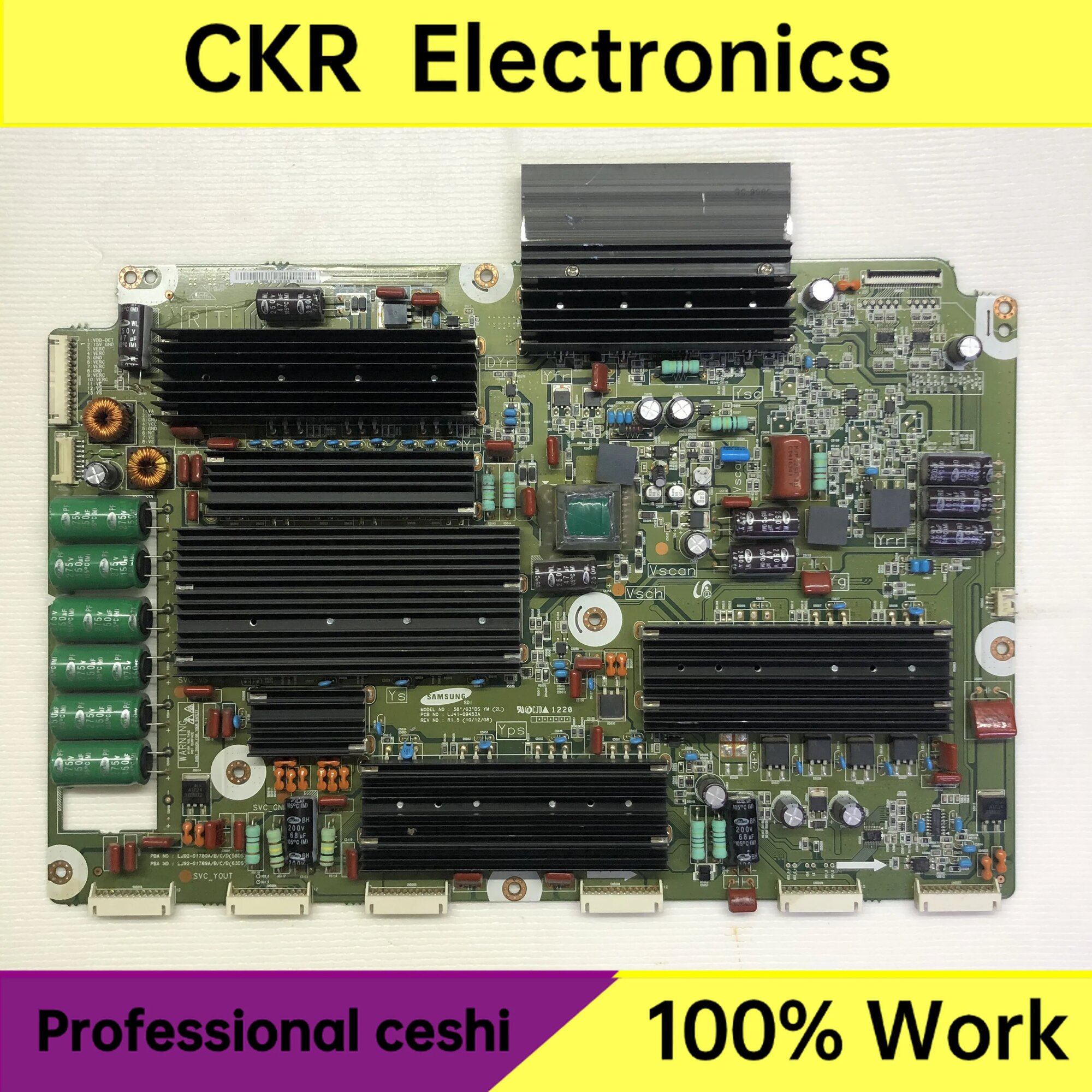 Оригинал для Samsung PS59D8000FJ PS64D8000FJ, Y-образная плата