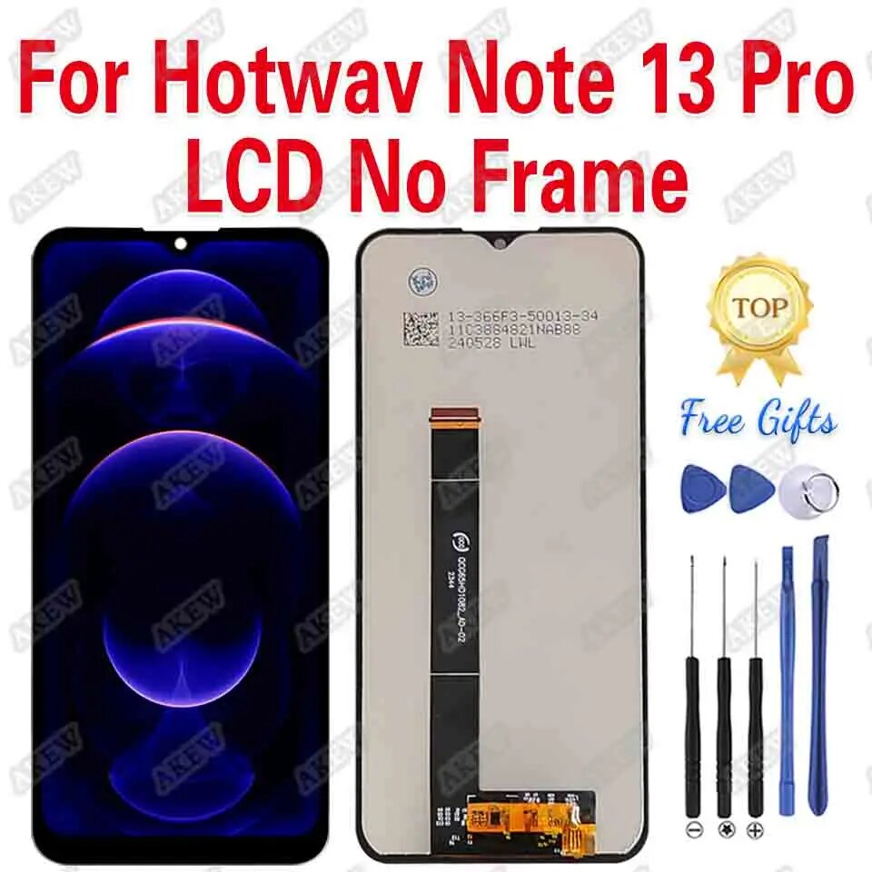 ЖК-дисплей для Hotwav Note 13 Pro, сенсорный экран для HOTWAV Note 13 Pro Note 13 Pro Note13 Pro Note13pro, сменная деталь, оригинал