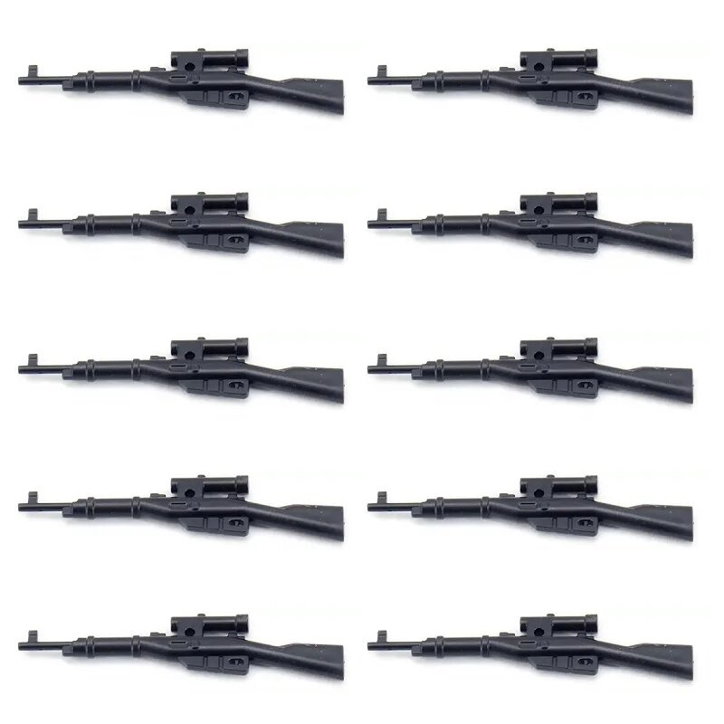 Конструктор военное оружие MOC WW2 дерево