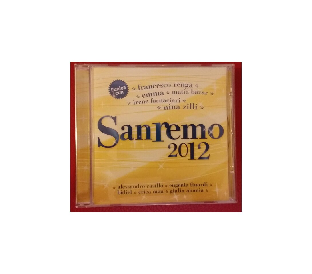 Диск Sanremo 2012 (1 CD)