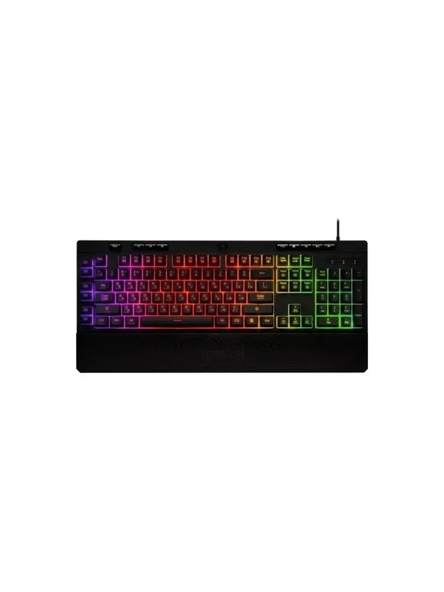 Клавиатура проводная игровая Shiva RU RGB, 26 anti-ghost keys
