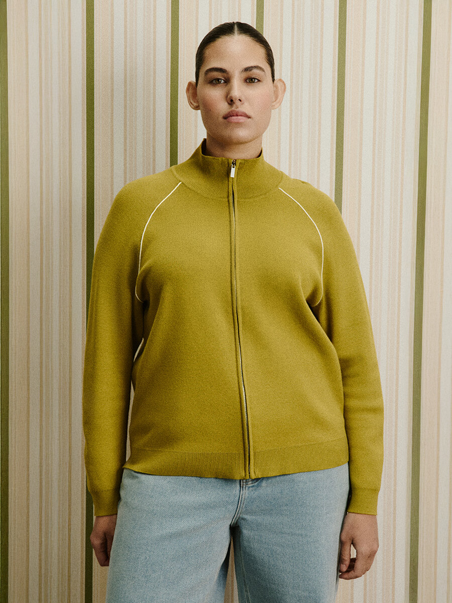 Кардиган Befree Women SMART, размер 3XL, хаки/оливковый — фото 1