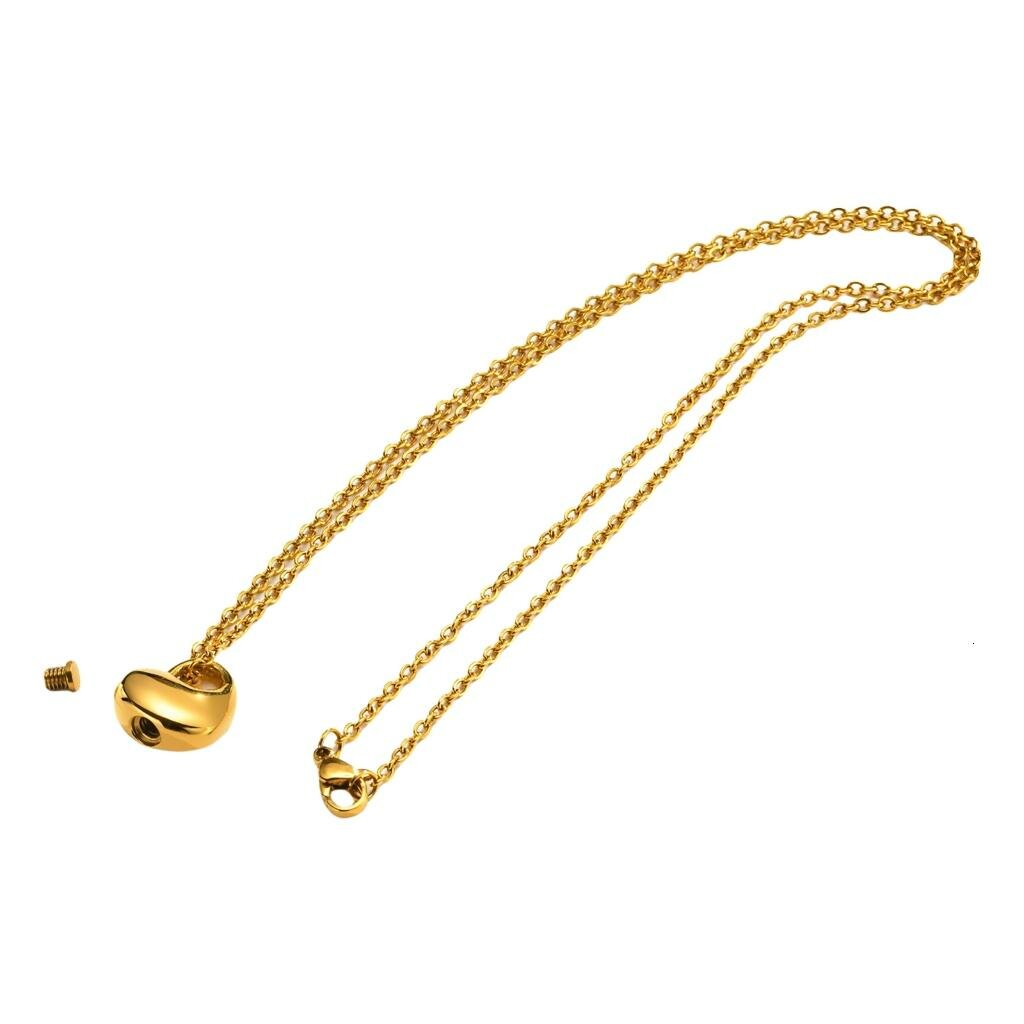 Медальон-урна для праха, Золото