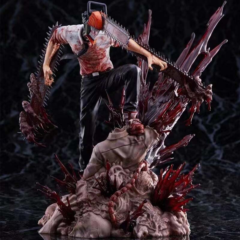 Фигурка аниме Chainsaw Man Electric Demon Hunter Boqita, модель для декора