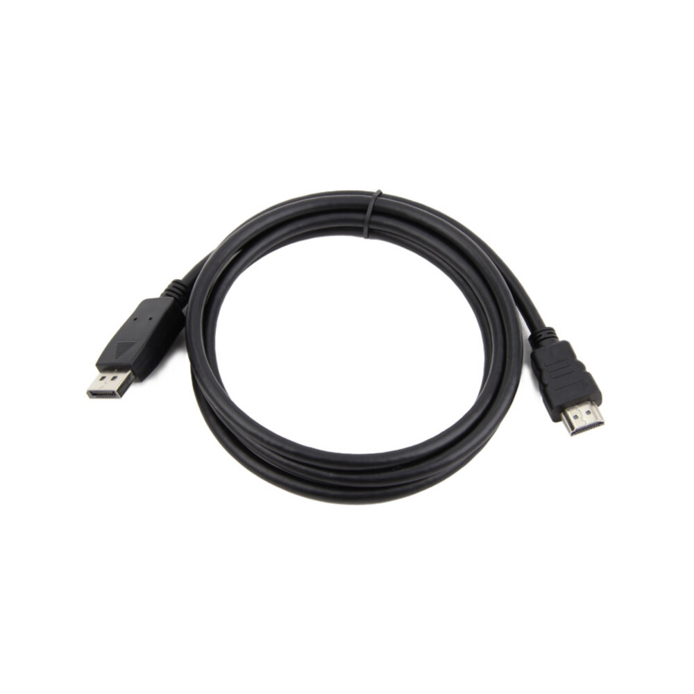 Кабель DisplayPort-HDMI GEMBIRD/CABLEXPERT CC-DP-HDMI-3M black (3м, 20M/19M, экран, пакет) (CC-DP-HDMI-3M)