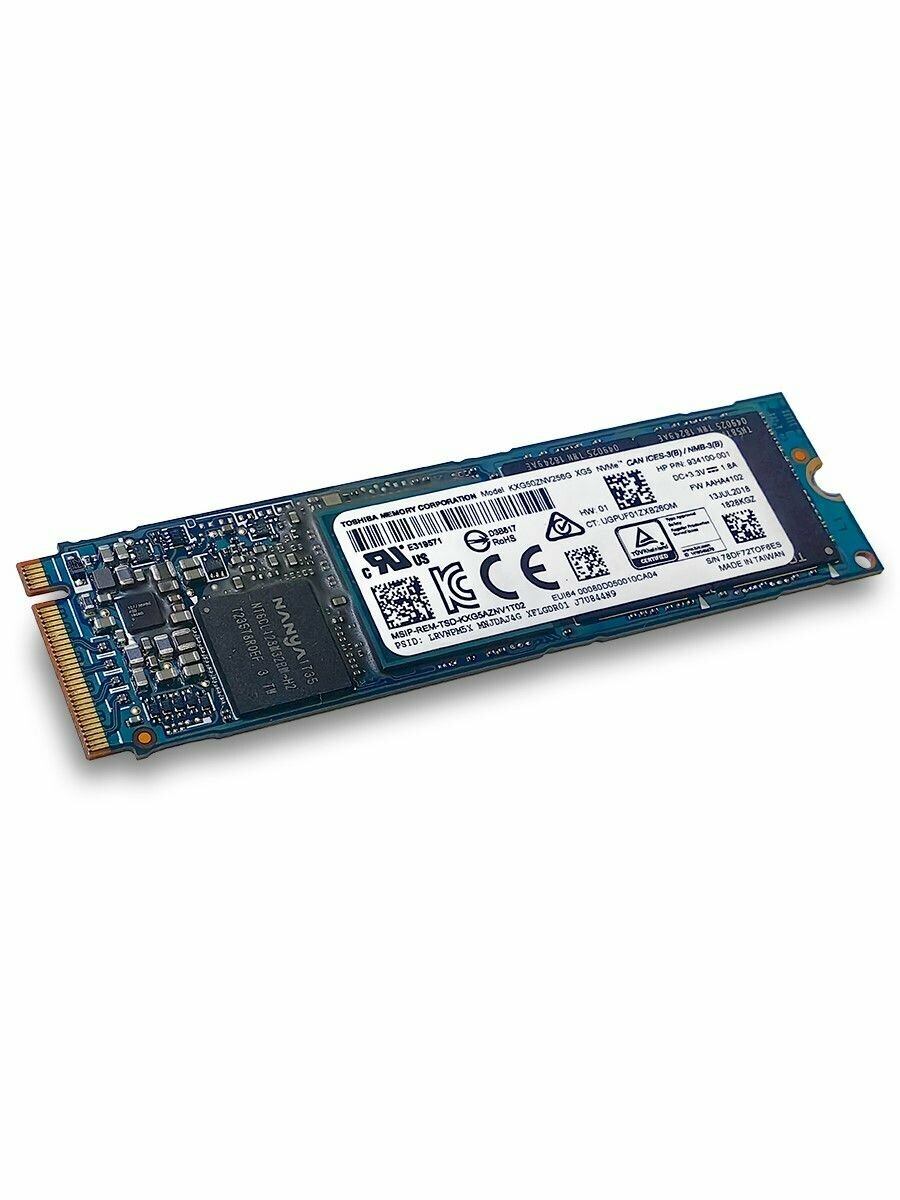 Внутренний SSD диск Tosihba KXG50ZNV256G XG5. 256Gb NVMe M.2 2280