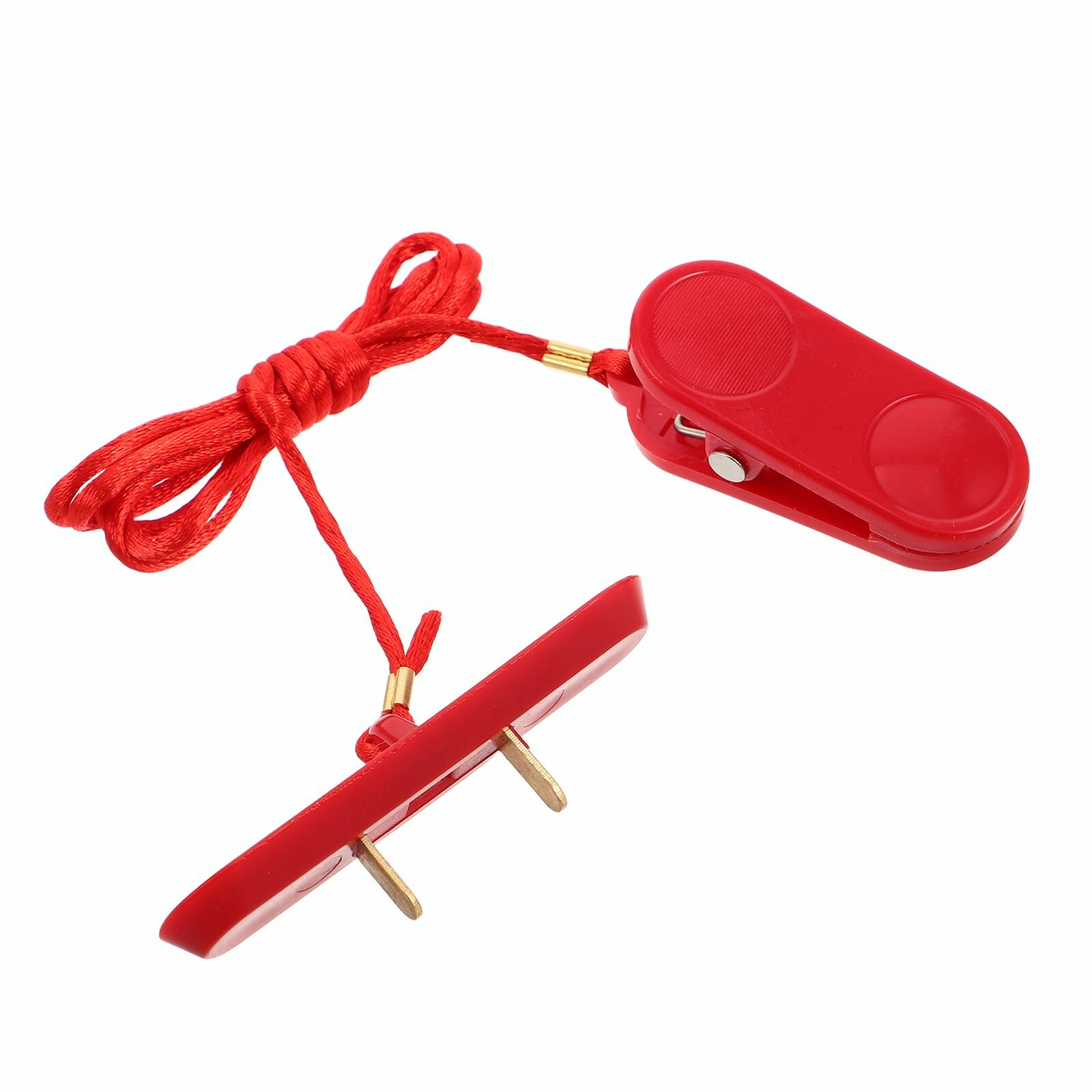 Ключ Запуска Для Беговой Дорожки С Двойным Вставлением Красный 14.60X6.00X1.80Cm