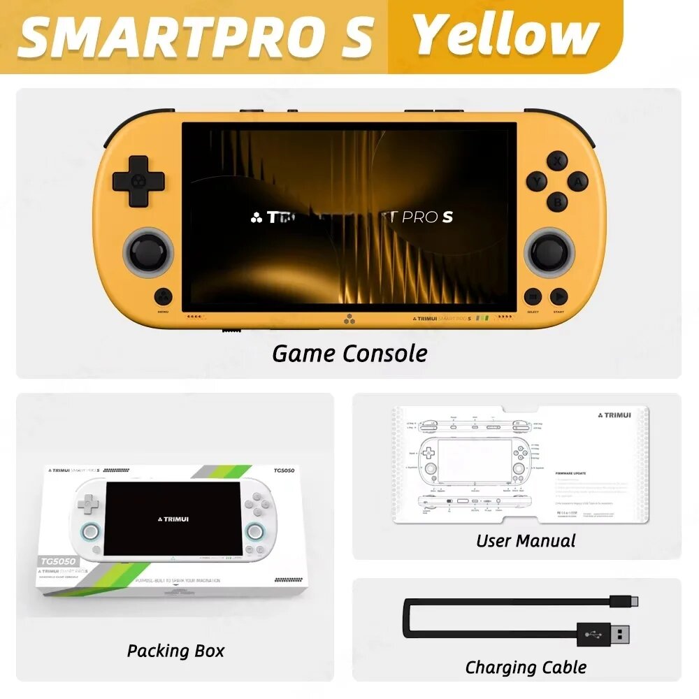 SmartPro S Yellow, 256G (13K игр)