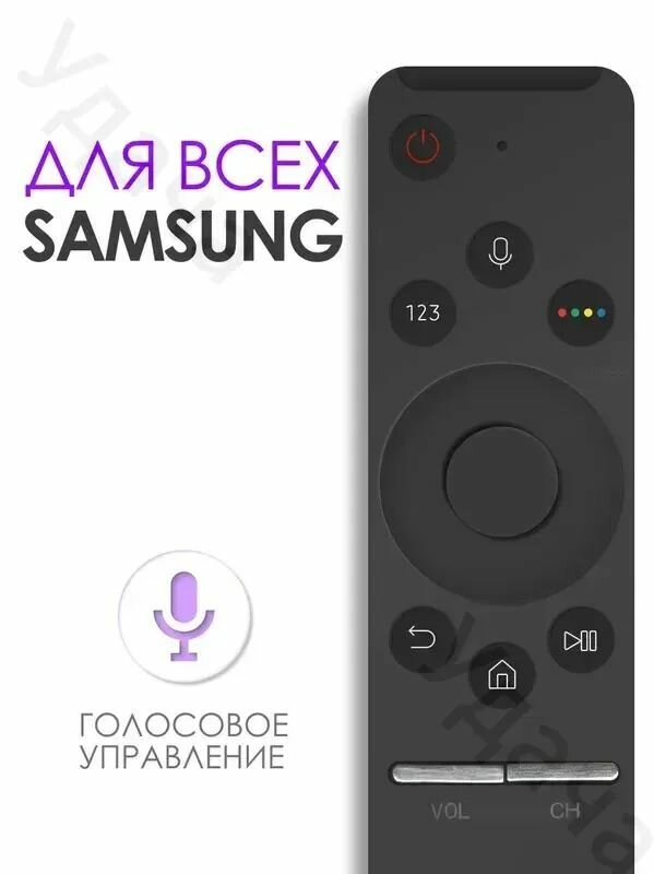 Универсальный пульт для телевизора Самсунг Smart TV с голосовым управлением Samsung BN59-01274A (BN59-01298D)
