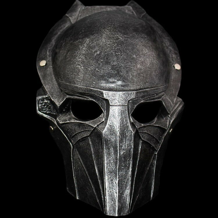 20.26million Хэллоуин Косплей Маска Воина с Железной Кровью, Маска Ястреба, Ужасная Маска Ястреба, Резиновая Маска, Маскарадная Вечеринка, Хищник